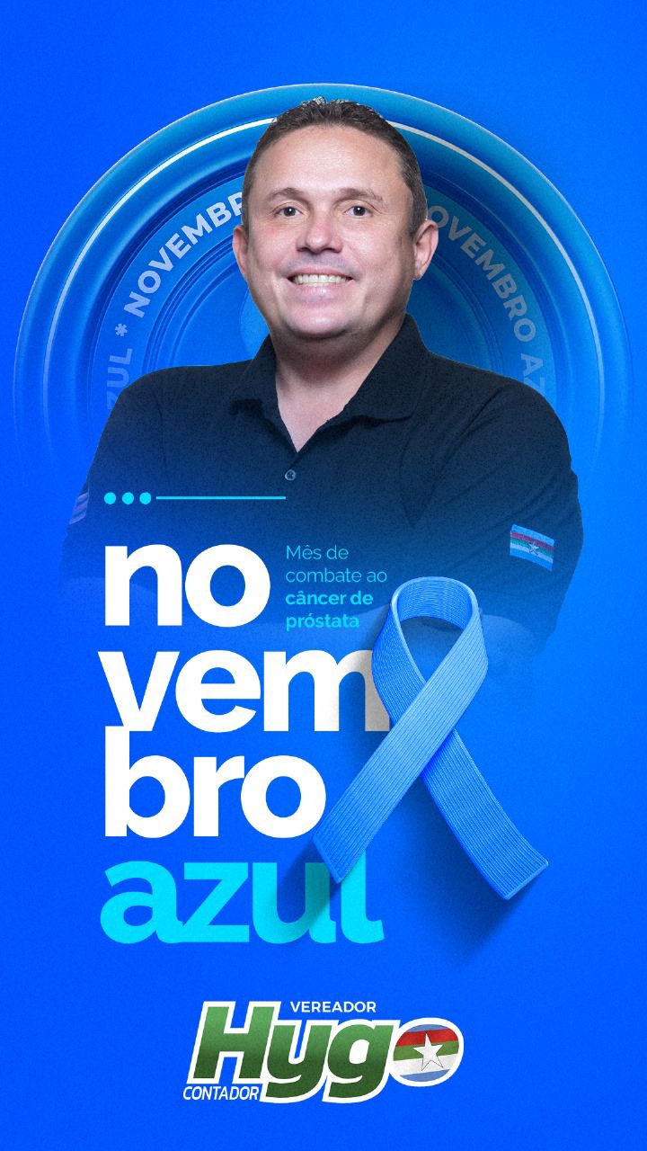 NOVEMBRO AZUL: APOIAMOS ESTA CAUSA – Blog do Professor Gil